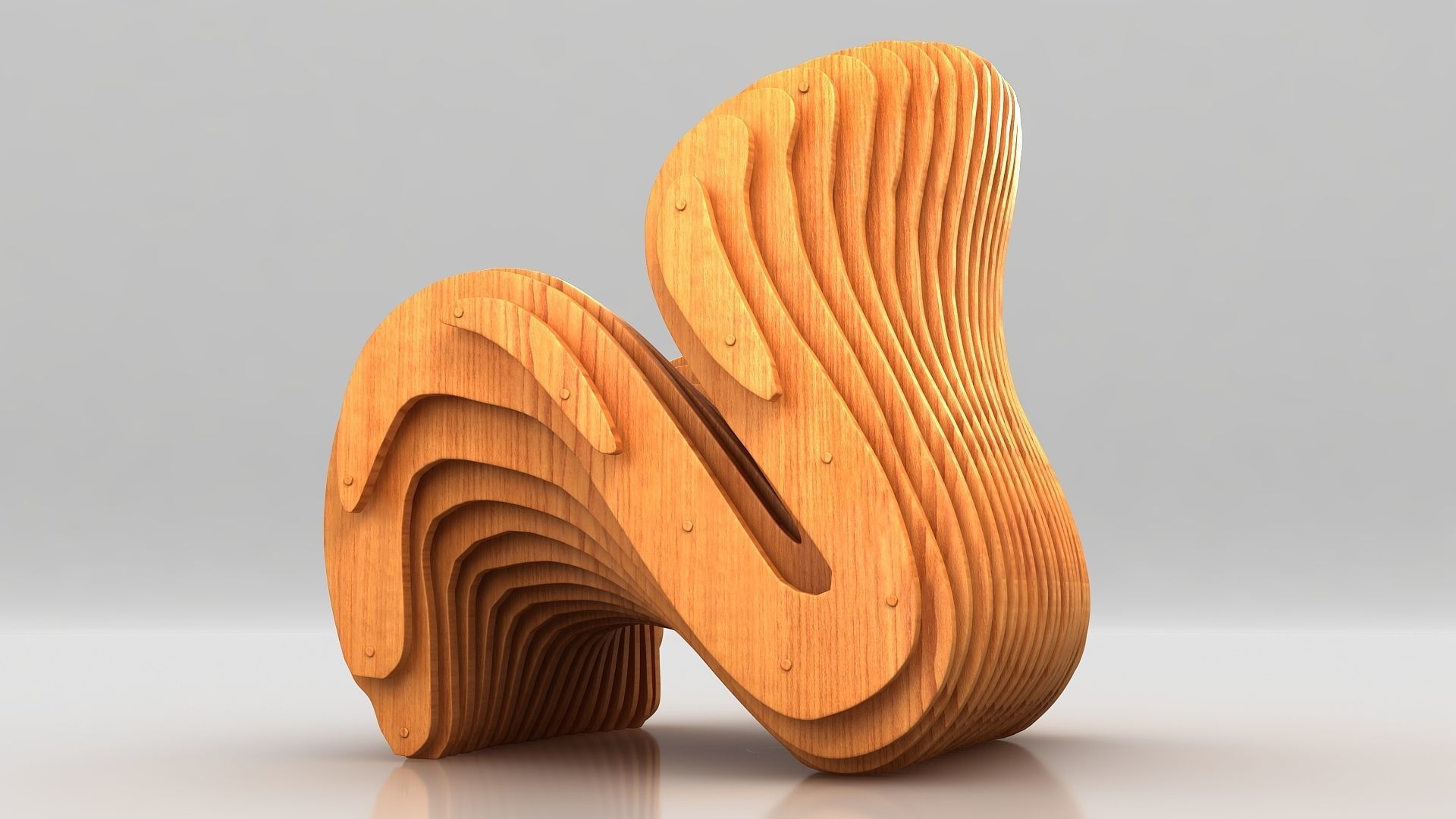 Parametric Chair 05 3D model | CGTrader