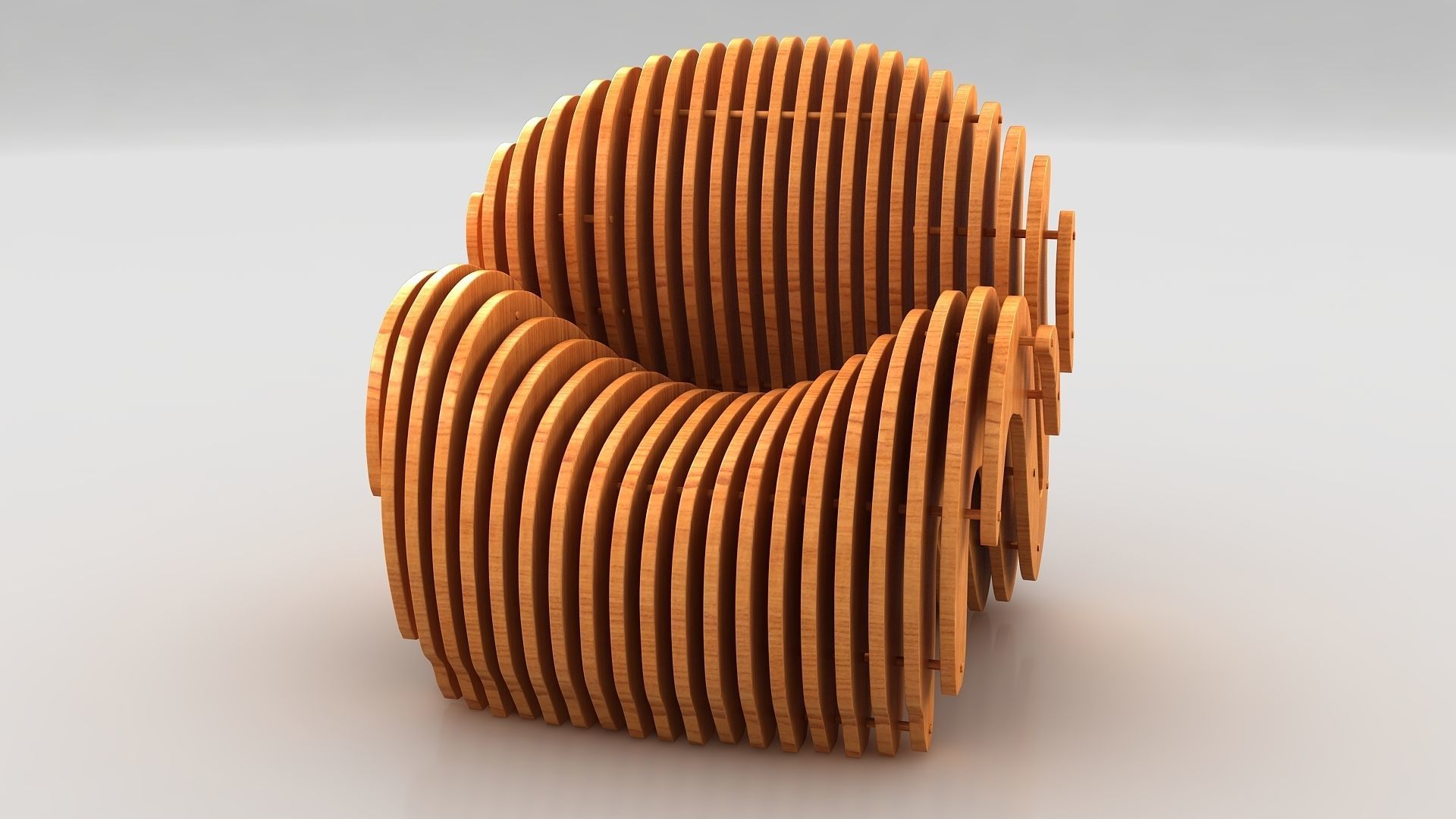 Parametric Chair 05 3D model | CGTrader
