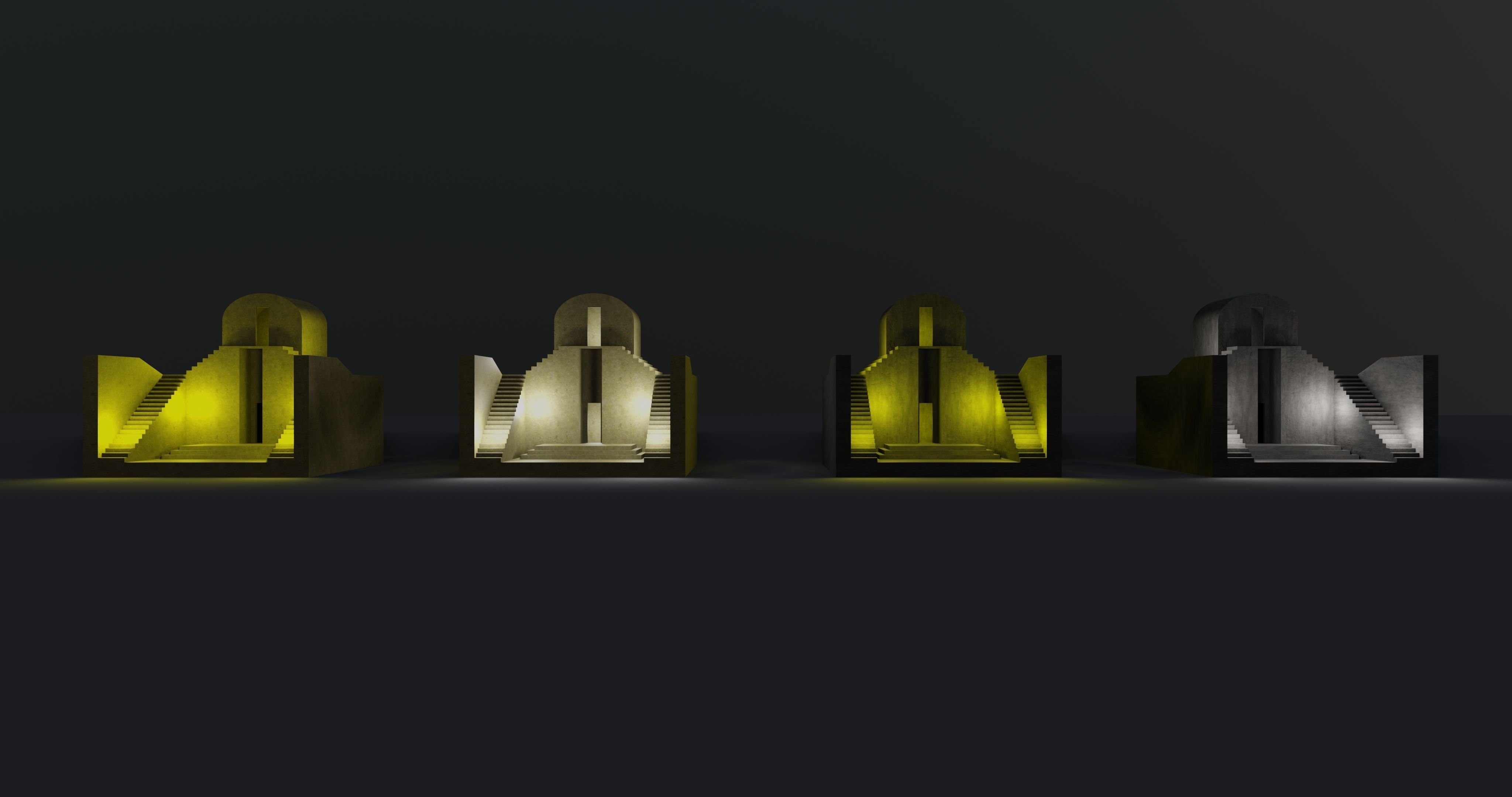 Miniature 3D Printing Structure Type-5 3D model | CGTrader