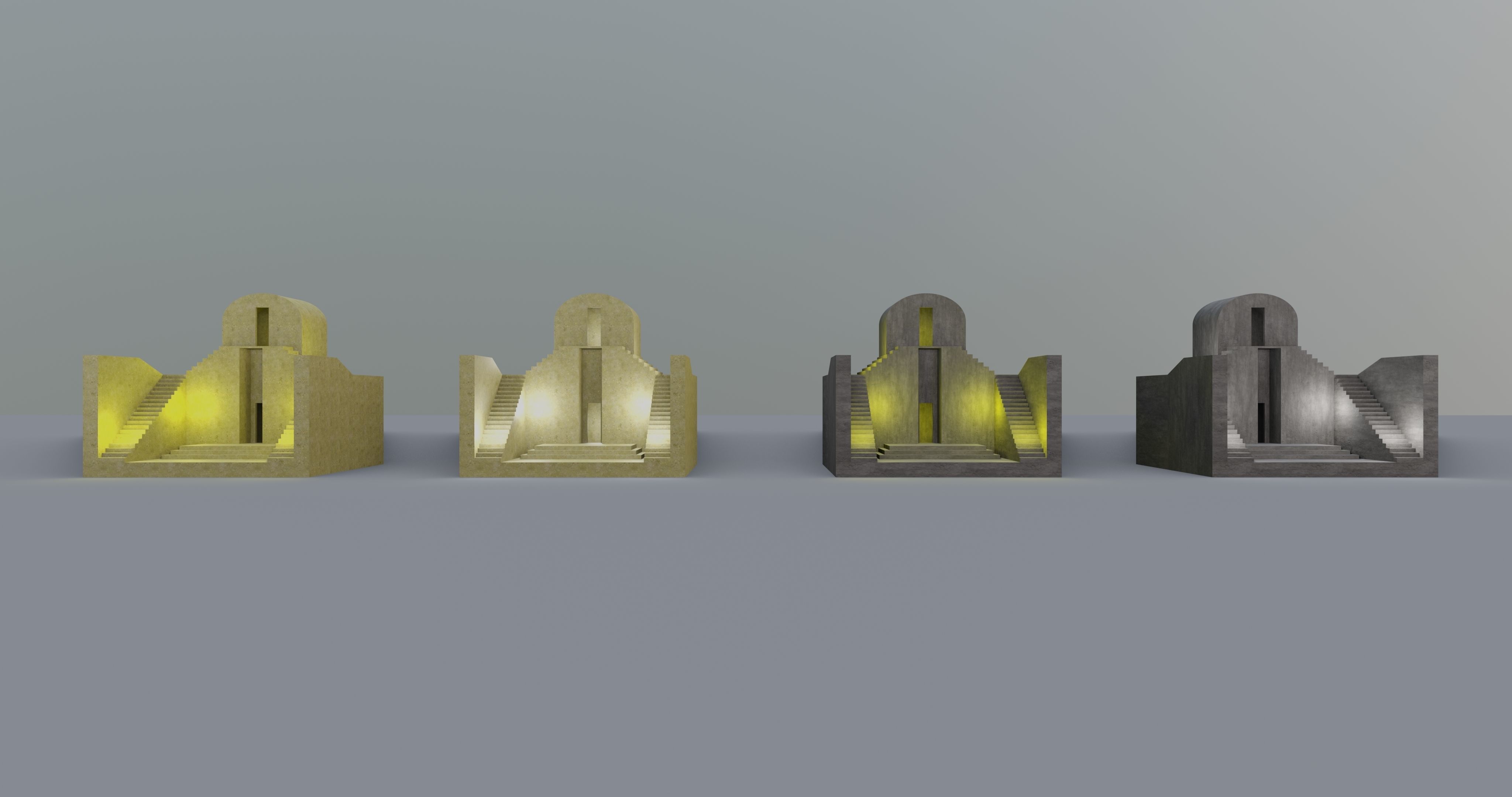 Miniature 3D Printing Structure Type-5 3D model | CGTrader