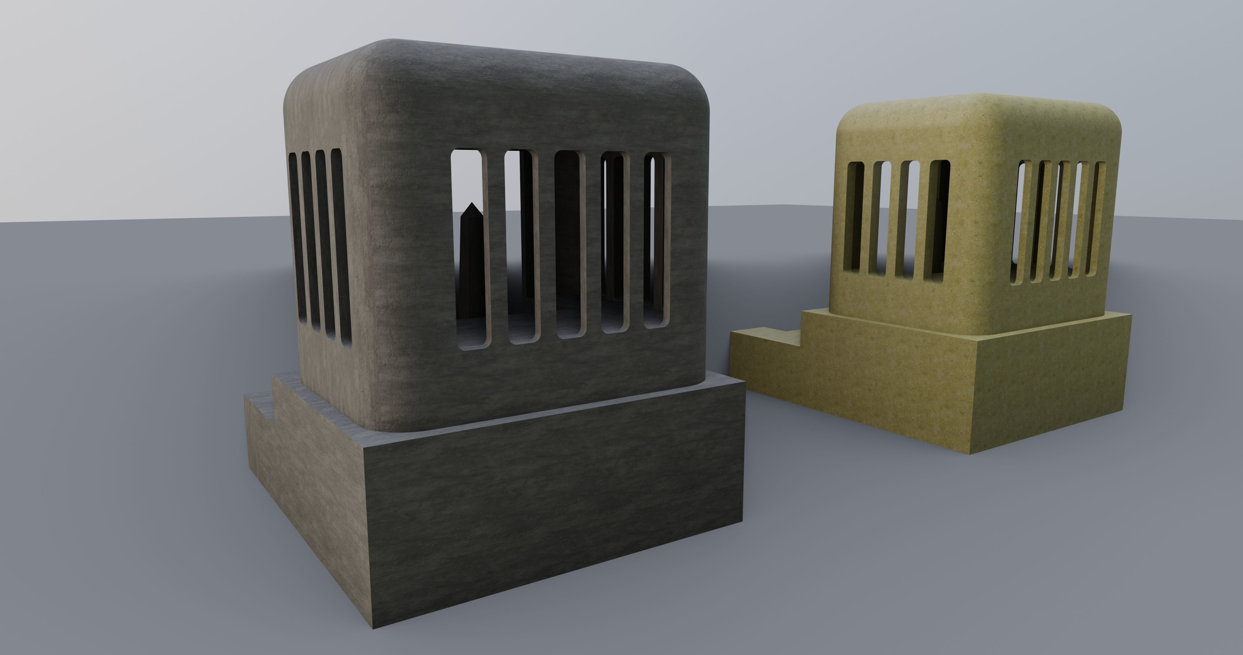 Miniature 3D Printing Structure Type-7 3D model | CGTrader