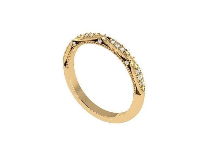 Wedding Ring 3D model 3D printable | CGTrader