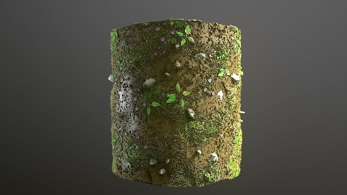 Meadow 4k PBR texture Texture | CGTrader