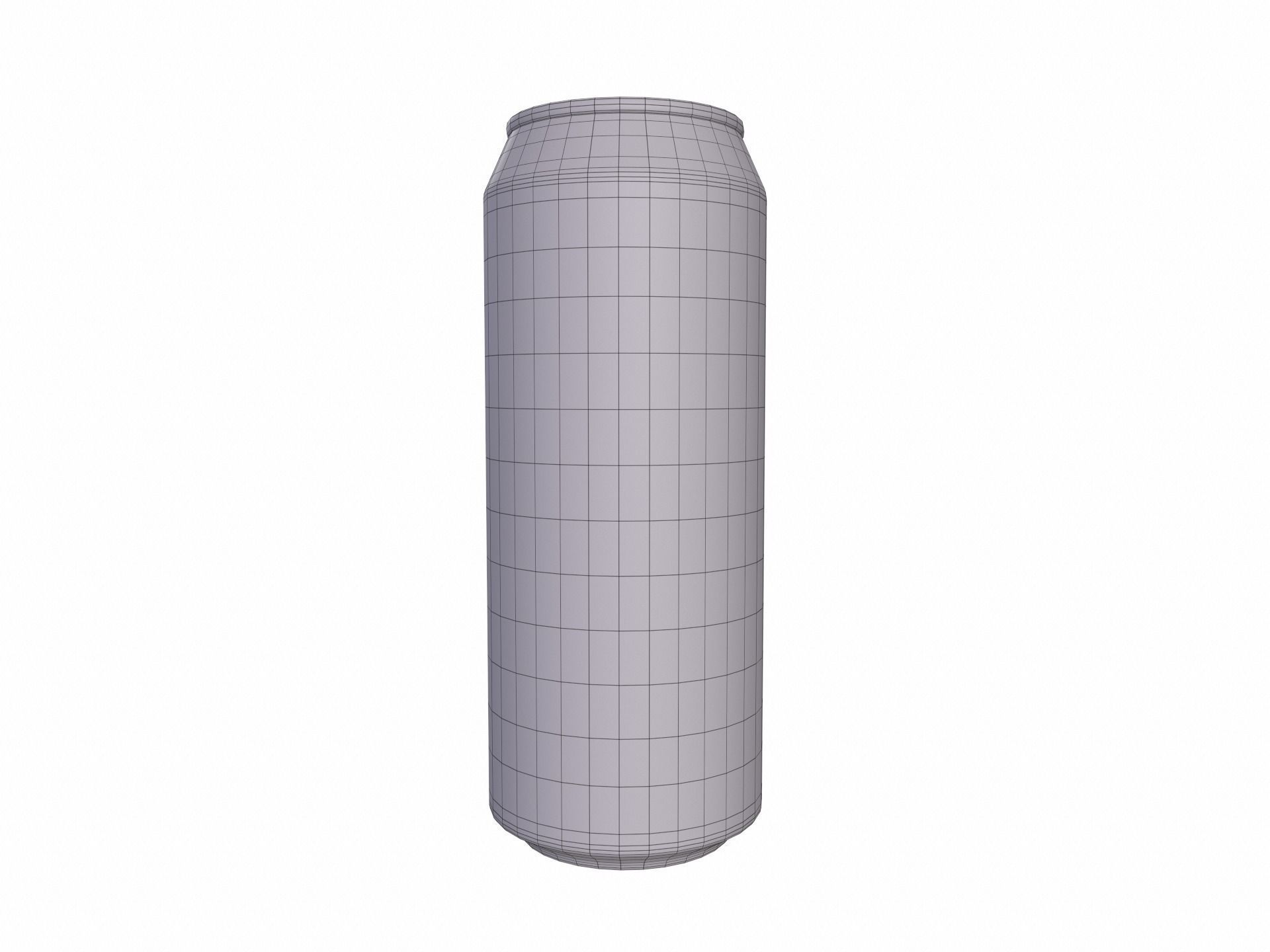 Drink can standart 500ml 3D model | CGTrader