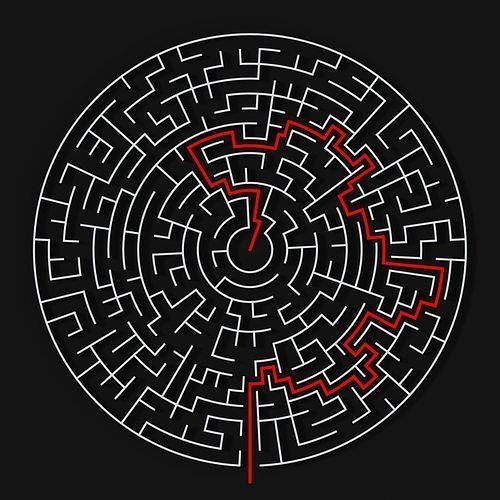 3D model Circular maze with solution VR / AR / low-poly | CGTrader