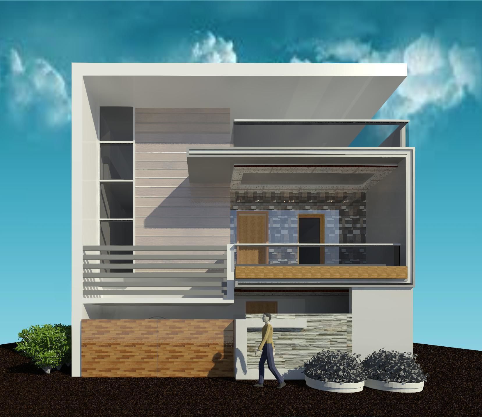 Modern Building Design 3D model 3D printable | CGTrader