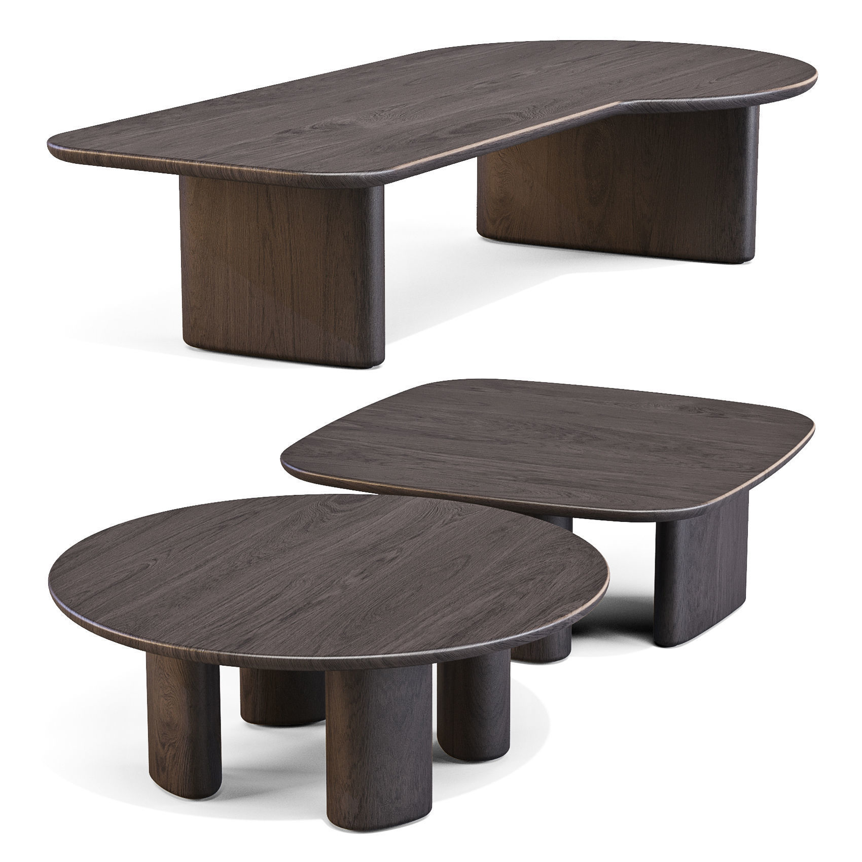 Grado Design Pebble - Coffee Tables 3D model | CGTrader