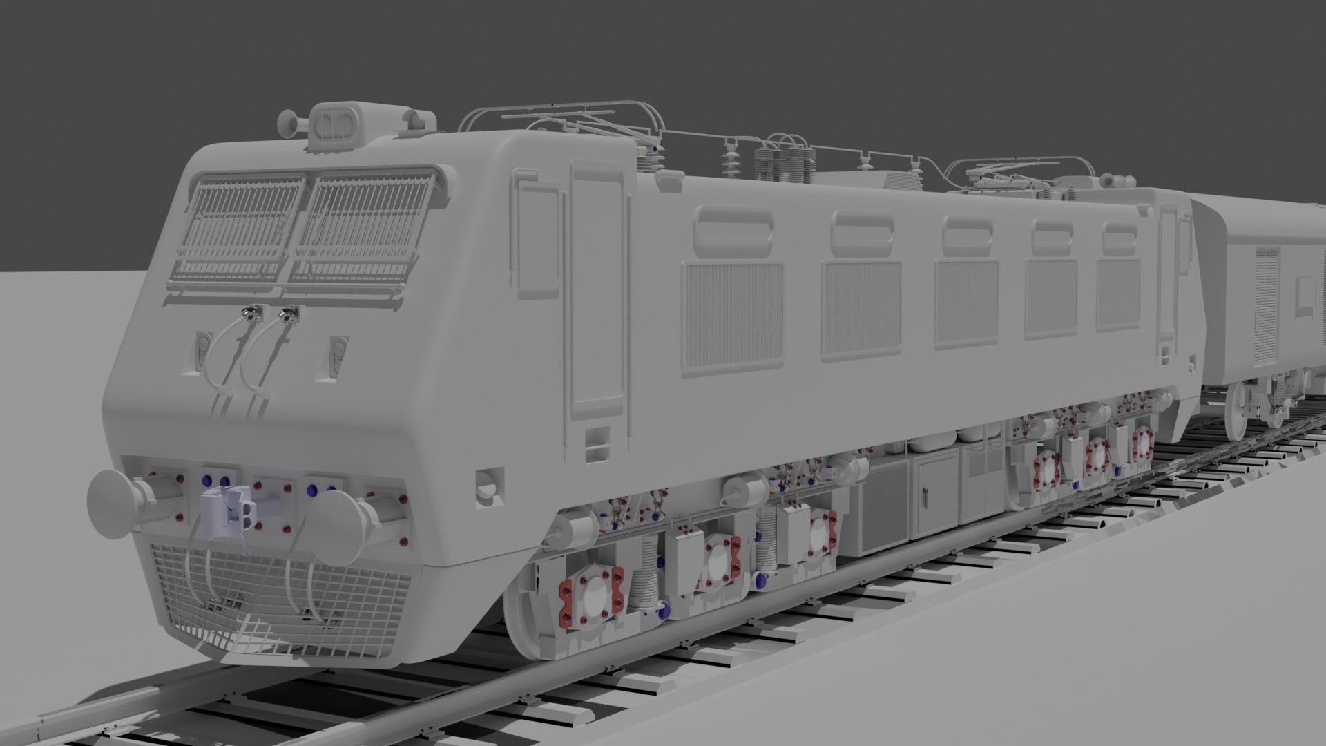 Indian Railways 3D model | CGTrader