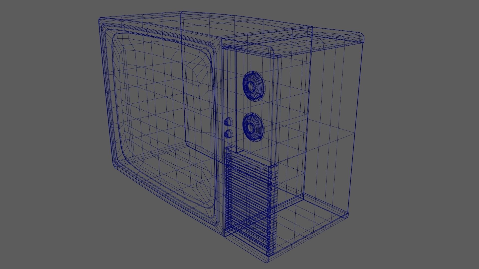 1970s Style Tv Old Tv Vintage Tv Retro Tv 3D model | CGTrader
