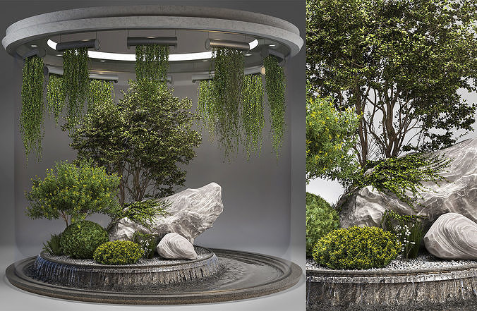 Indoor Garden 2 3D model | CGTrader