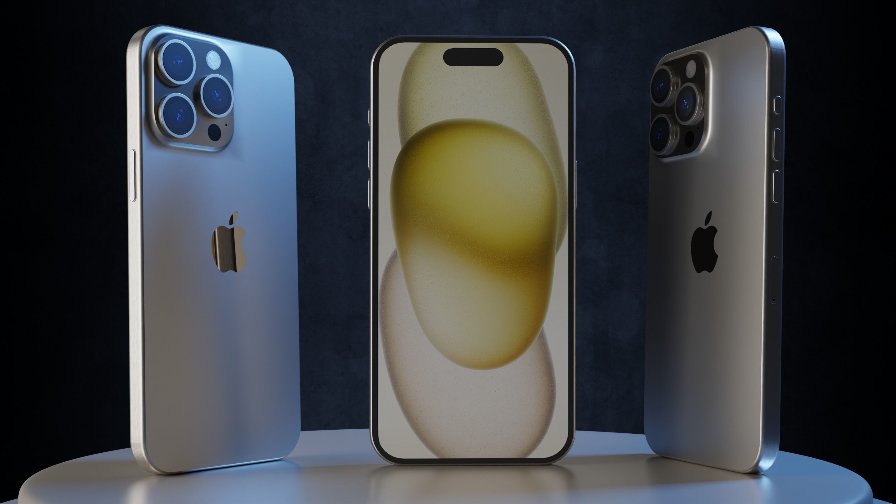 High-Quality iPhone 15 Pro Max 3D Model - Ultra-Realistic Design 3D ...
