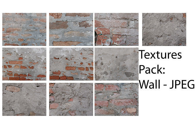 Wall Textures Pack 4 Texture | CGTrader