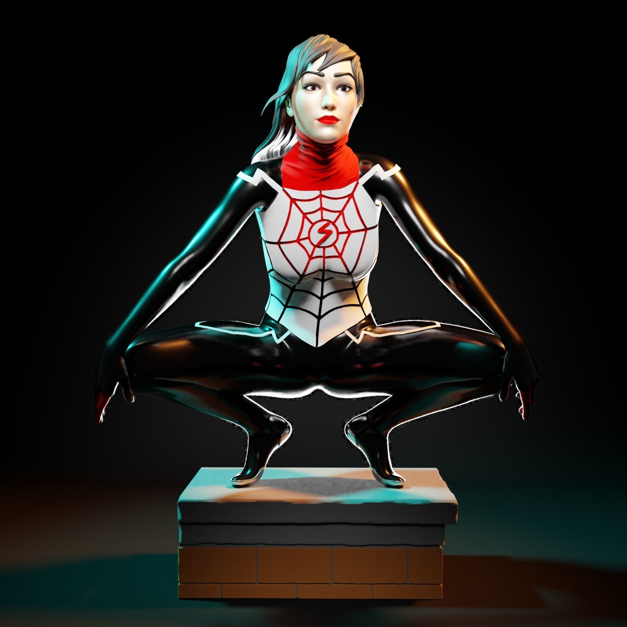 Silk - Cindy Moon 3D model 3D printable | CGTrader