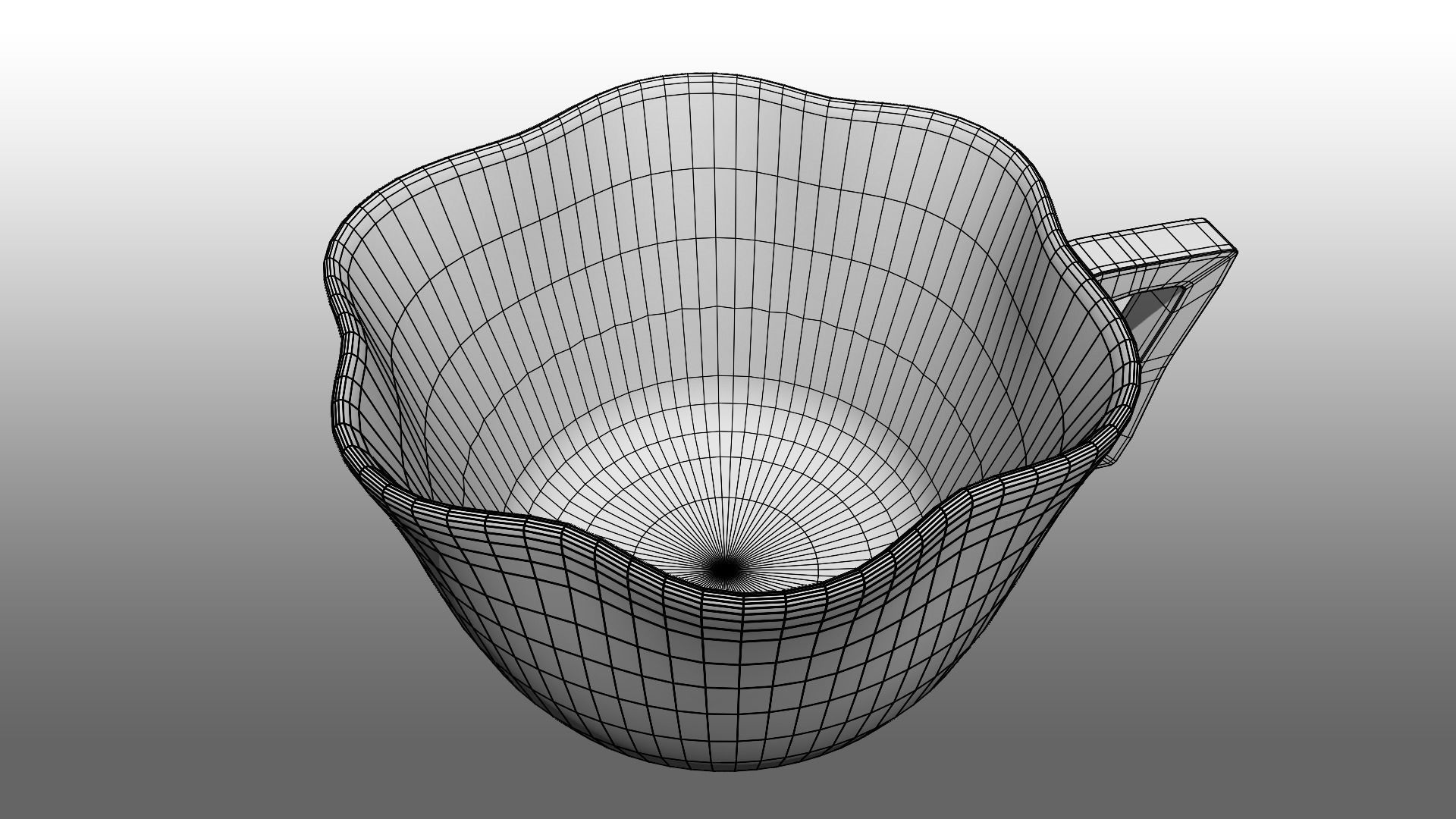 Pink Geometric Teacup 3D model | CGTrader