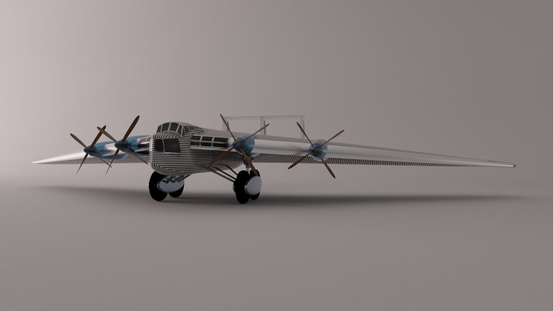 Junkers G38 Model 3D model | CGTrader