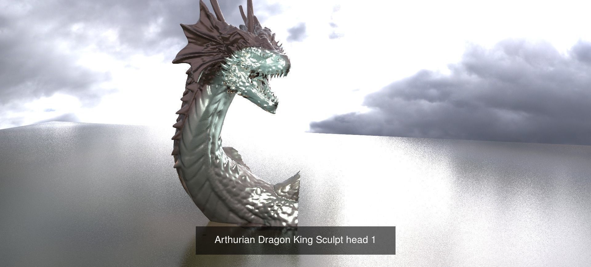 Arch Dragon Statue collection 1 | CGTrader