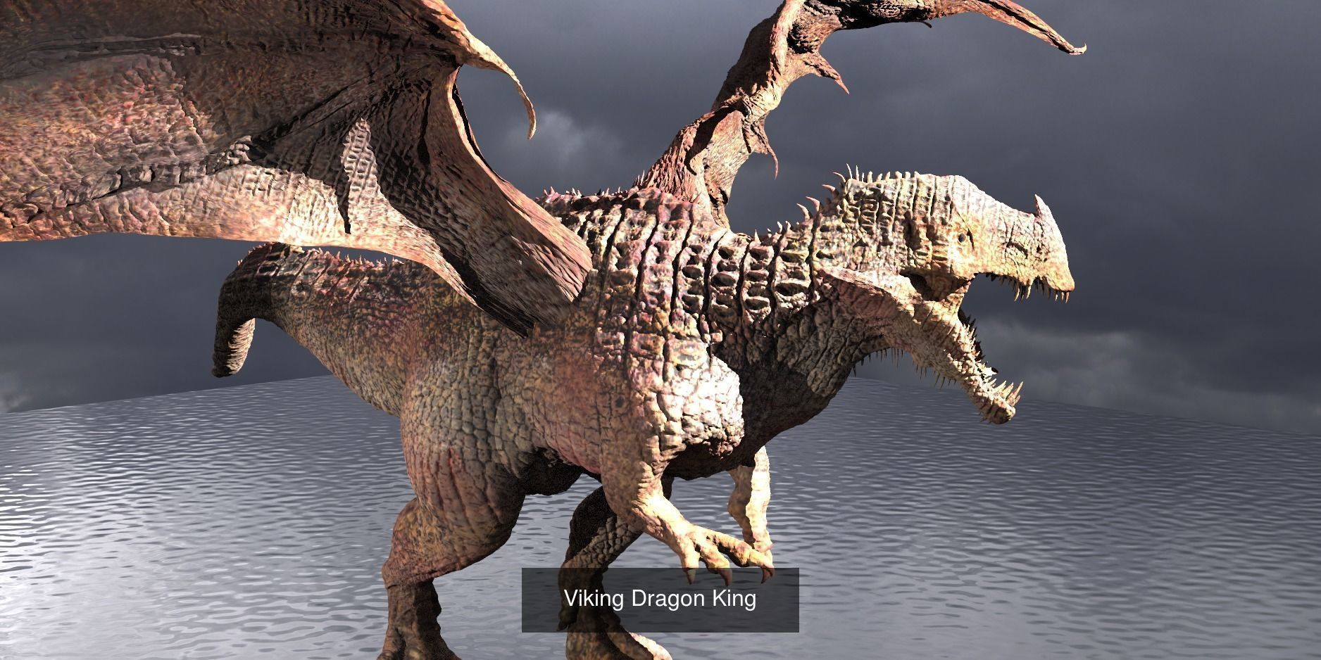 Arch Dragon Statue collection 1 | CGTrader