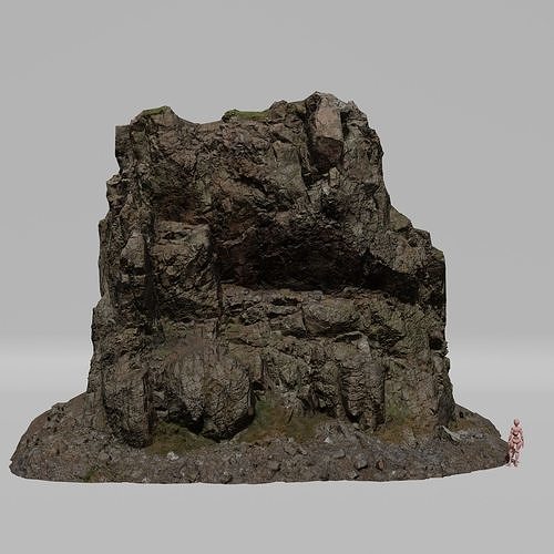 3D model Massive Cliff VR / AR / low-poly | CGTrader