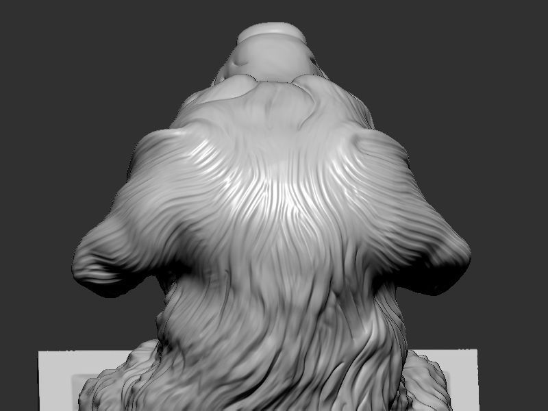 Labrador Dog Bust 3D model 3D printable | CGTrader