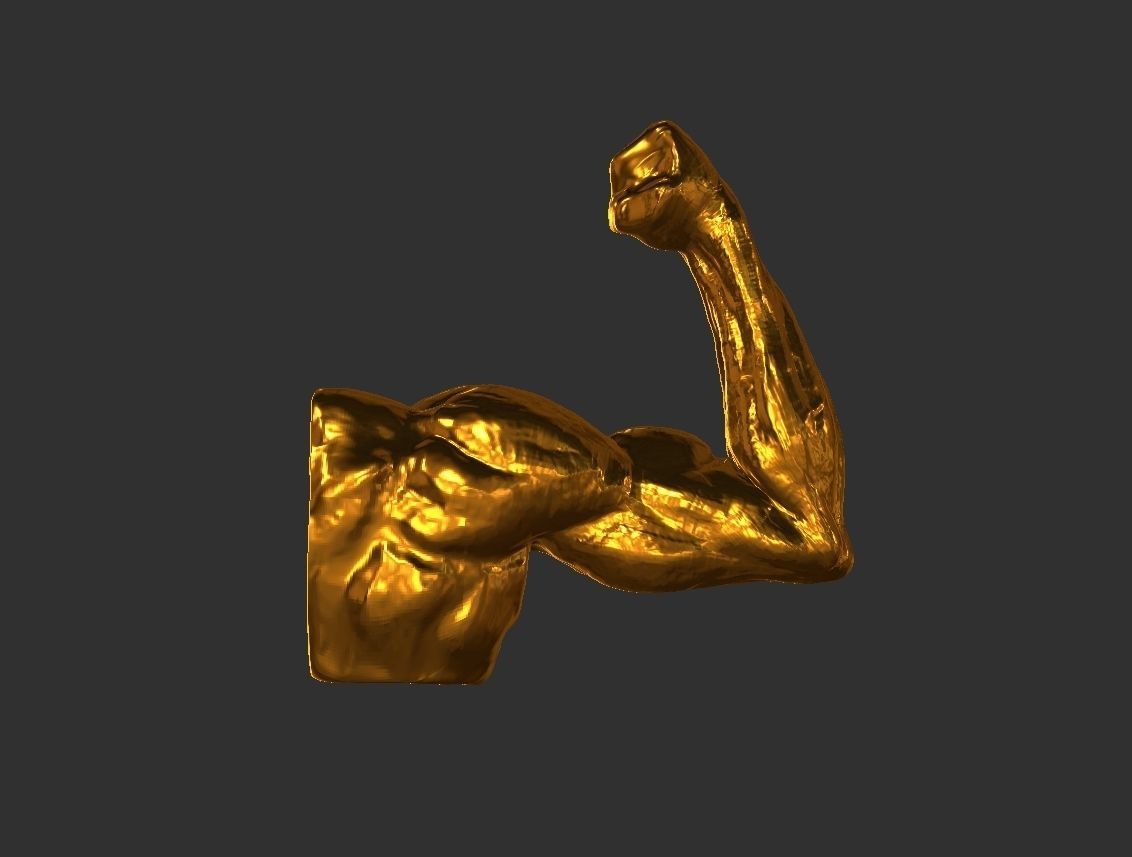 Hand Arm 3D model 3D printable | CGTrader