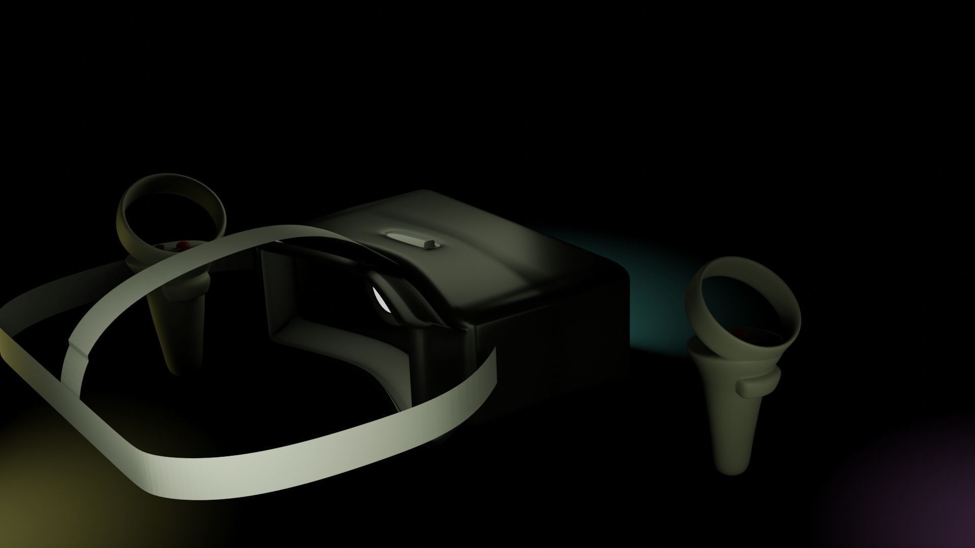 3D model VR Head set VR / AR / low-poly | CGTrader