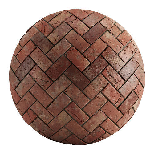 Herringbone Bricks - PBR Texture Texture | CGTrader