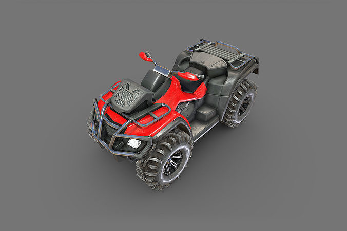 3D model ATV Offroad Bike VR / AR / low-poly | CGTrader