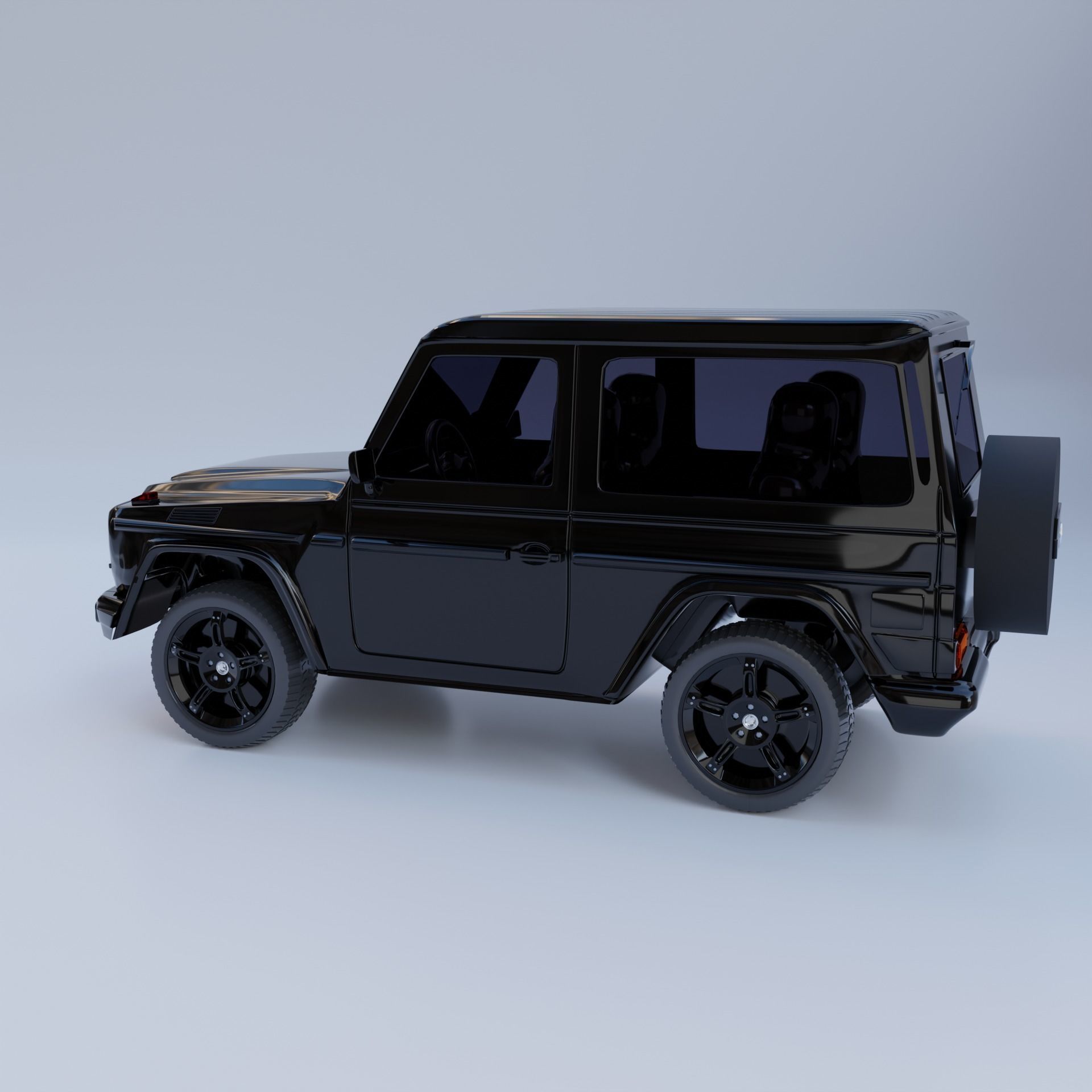3d model of a Mercedes car 3D model | CGTrader