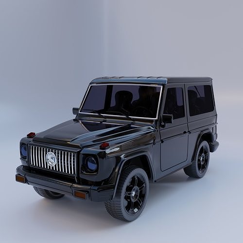 3d model of a Mercedes car 3D model | CGTrader