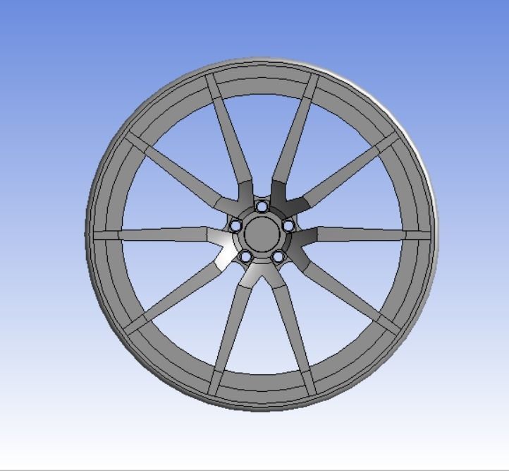 Simple Rim Model 3D model 3D printable | CGTrader