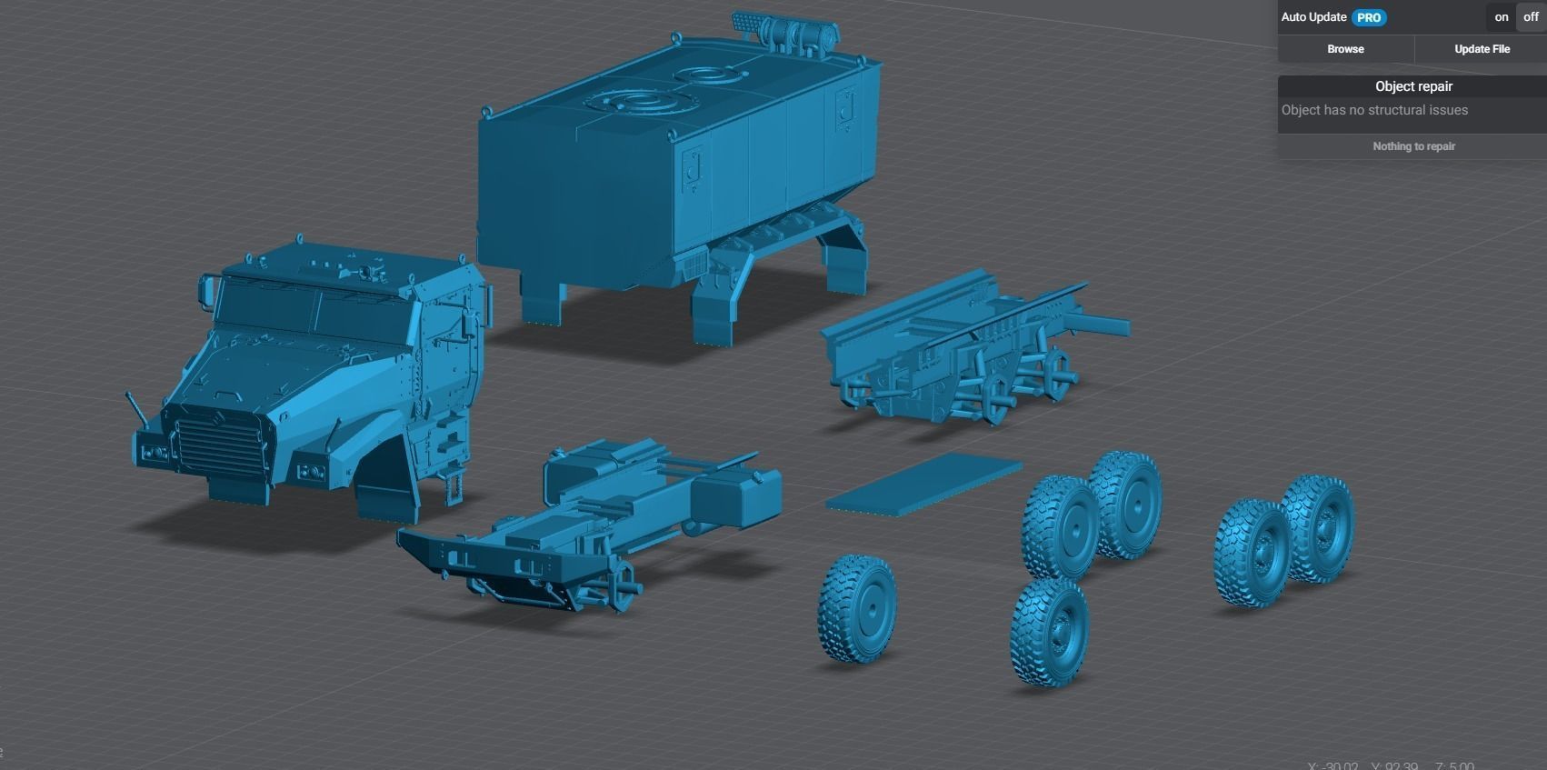 Ural Typhoon U Scale model 3D model 3D printable | CGTrader
