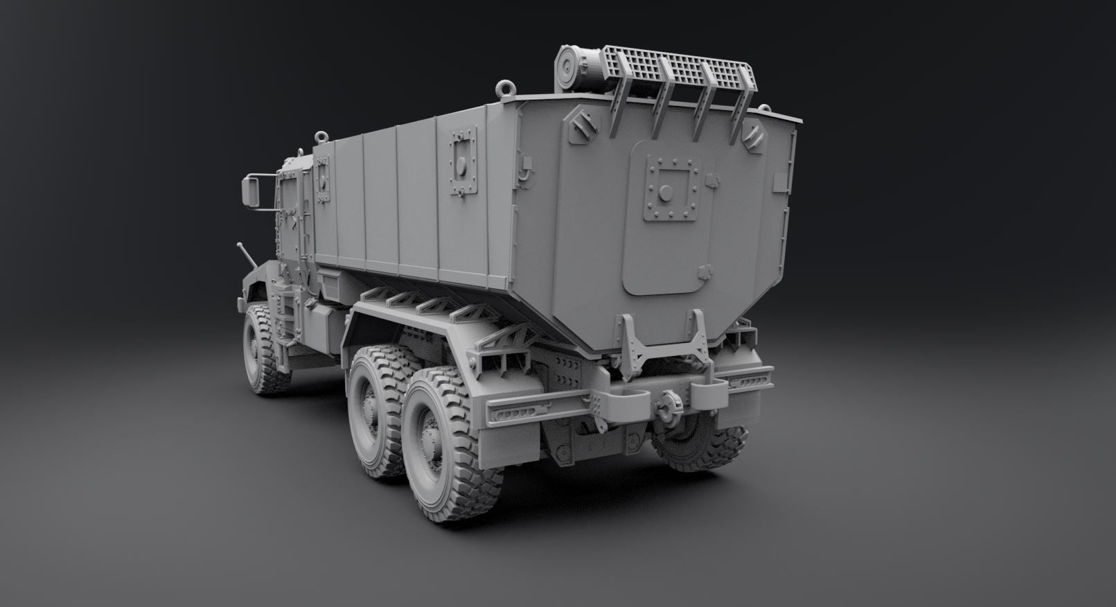 Ural Typhoon U Scale model 3D model 3D printable | CGTrader