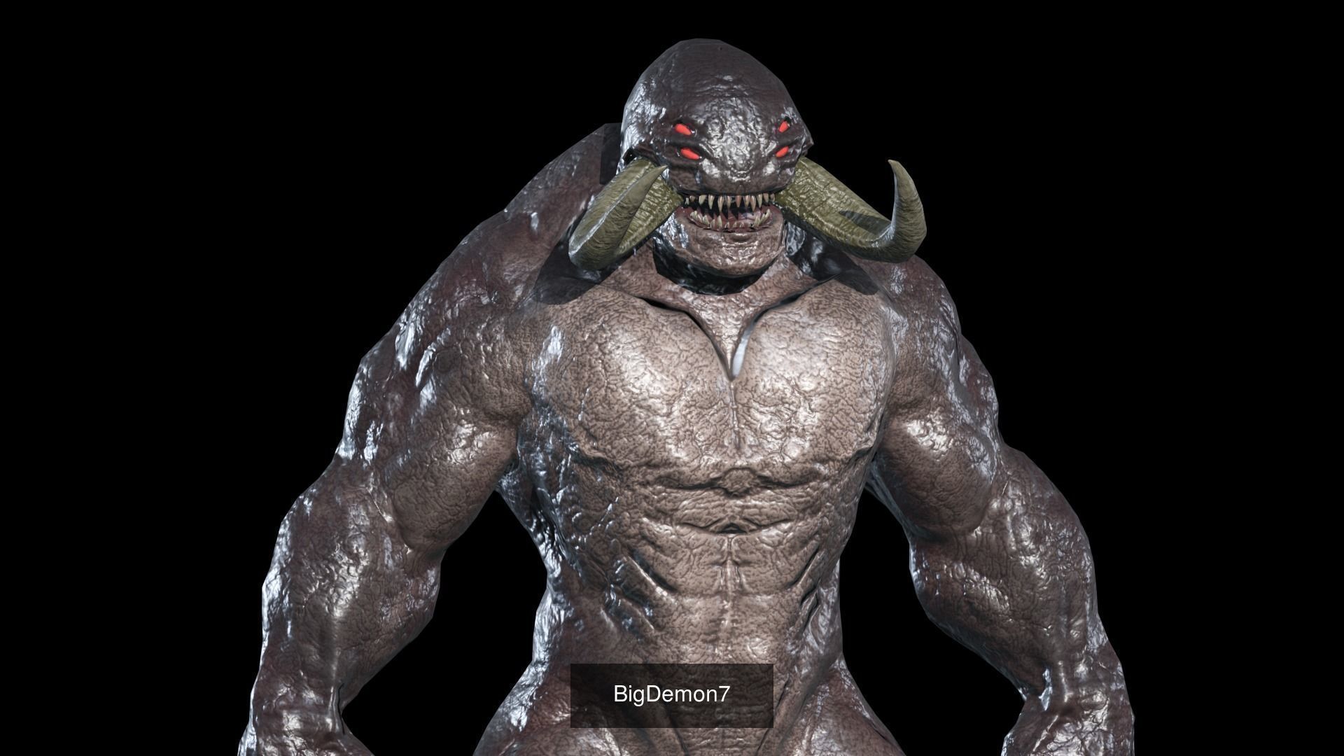 3D Model Collection Big Demons Pack VR / AR / low-poly | CGTrader