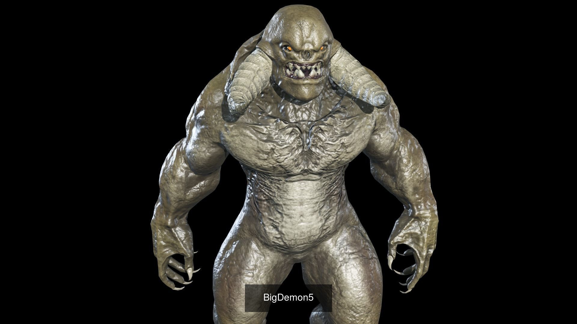 3D Model Collection Big Demons Pack VR / AR / low-poly | CGTrader