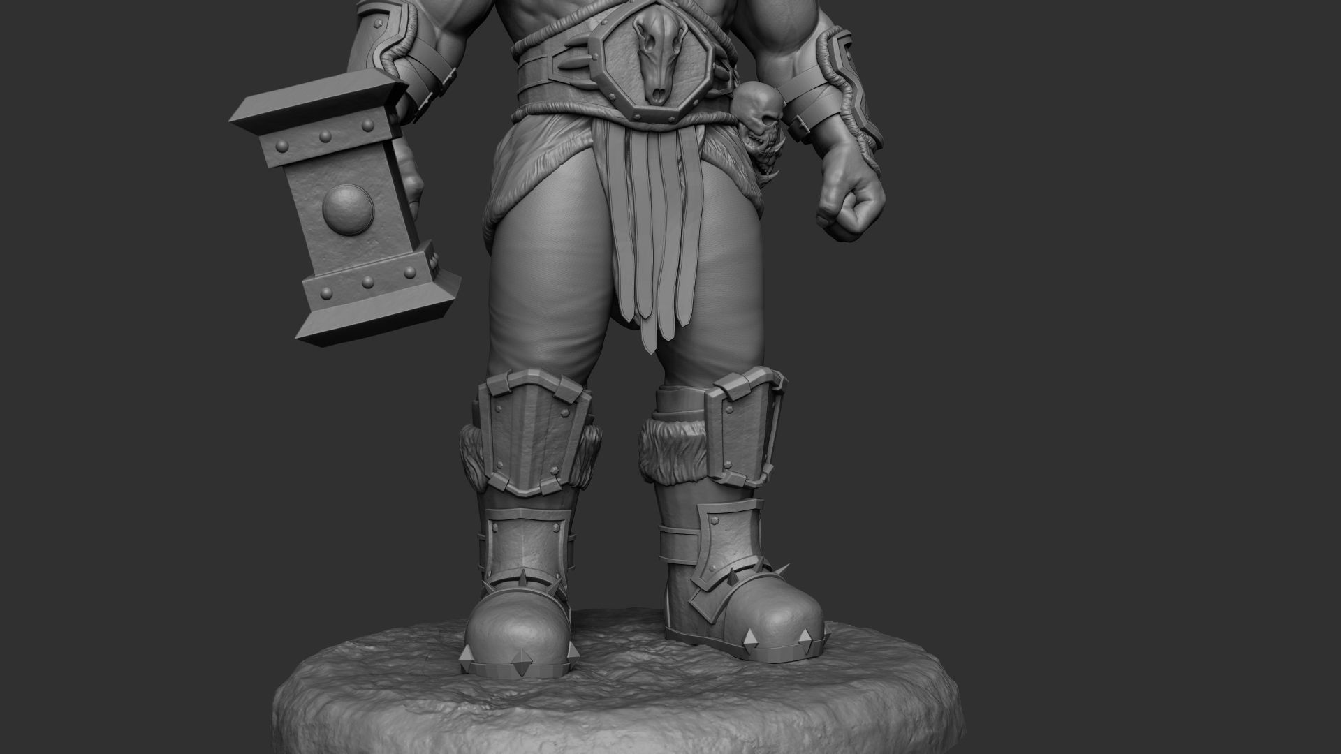 Warcraft Concept Art Figure - 3D Print 3D model 3D printable | CGTrader