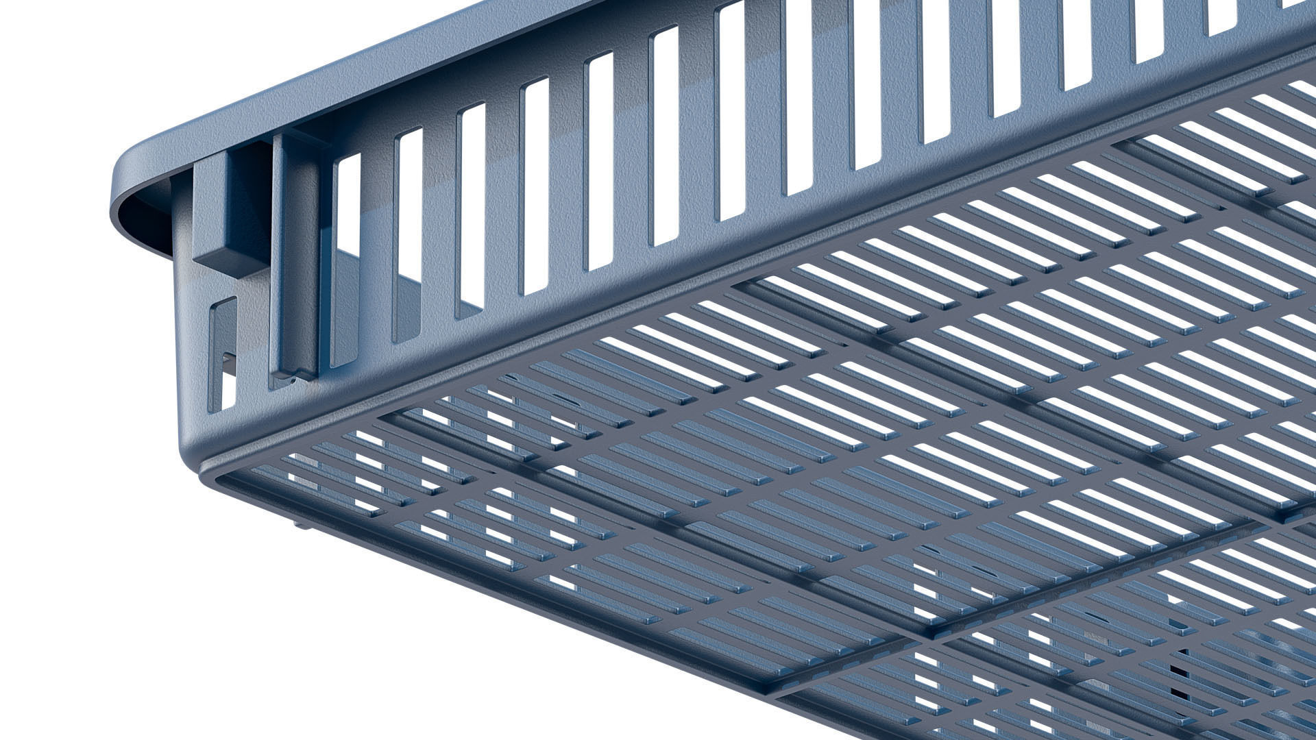 Fruit Crate - Vented Drying Tray 3D model | CGTrader
