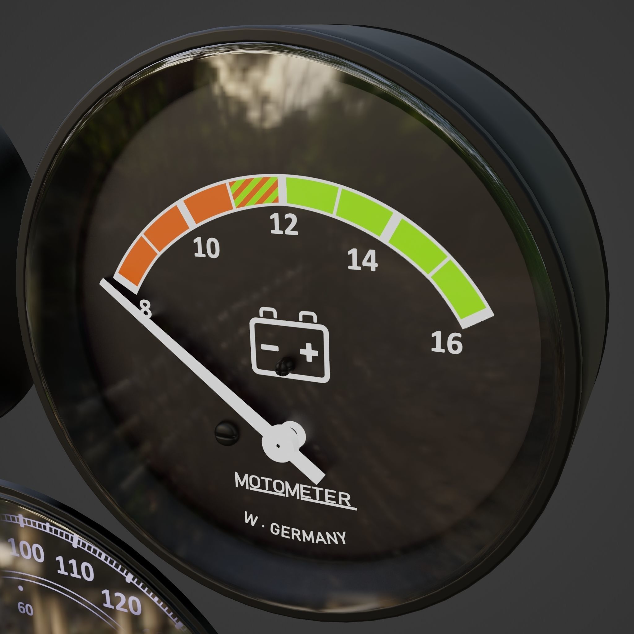 Gauge Collection for Cars free 3D model | CGTrader