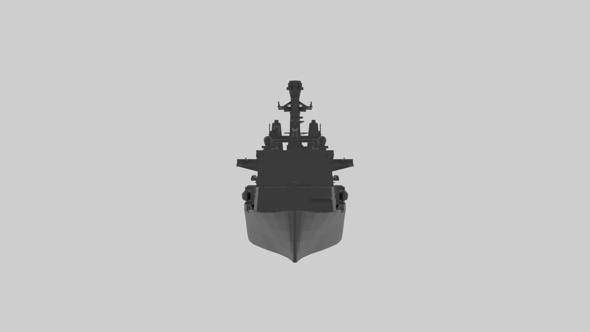 RFA Fort Victoria - Model for small scale printing 3D model 3D ...