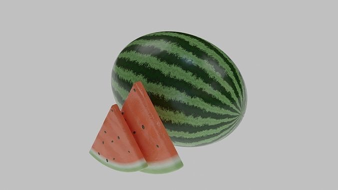 Watermelon 3D model | CGTrader