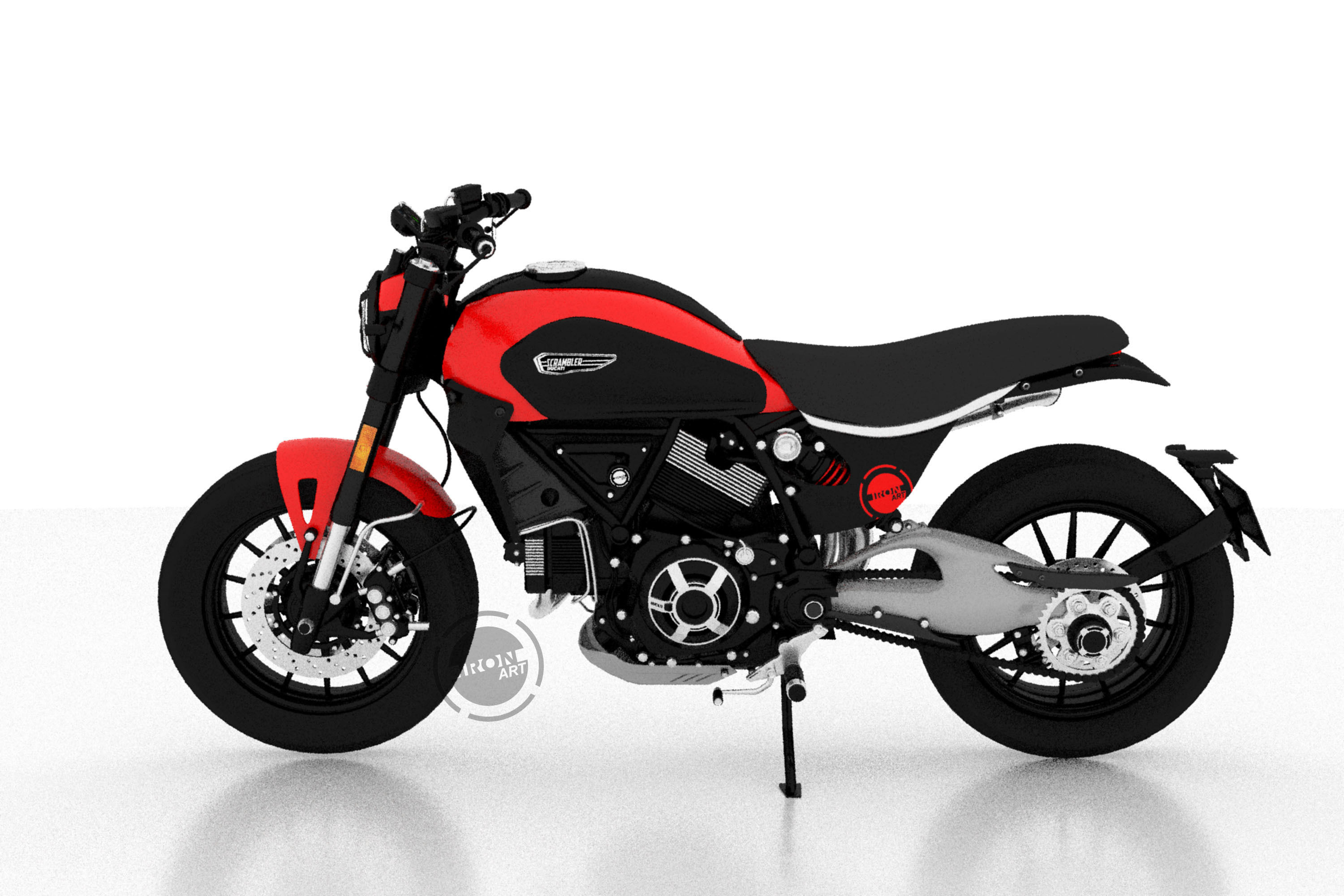 Ducati Scrambler Next Gen 3D model | CGTrader