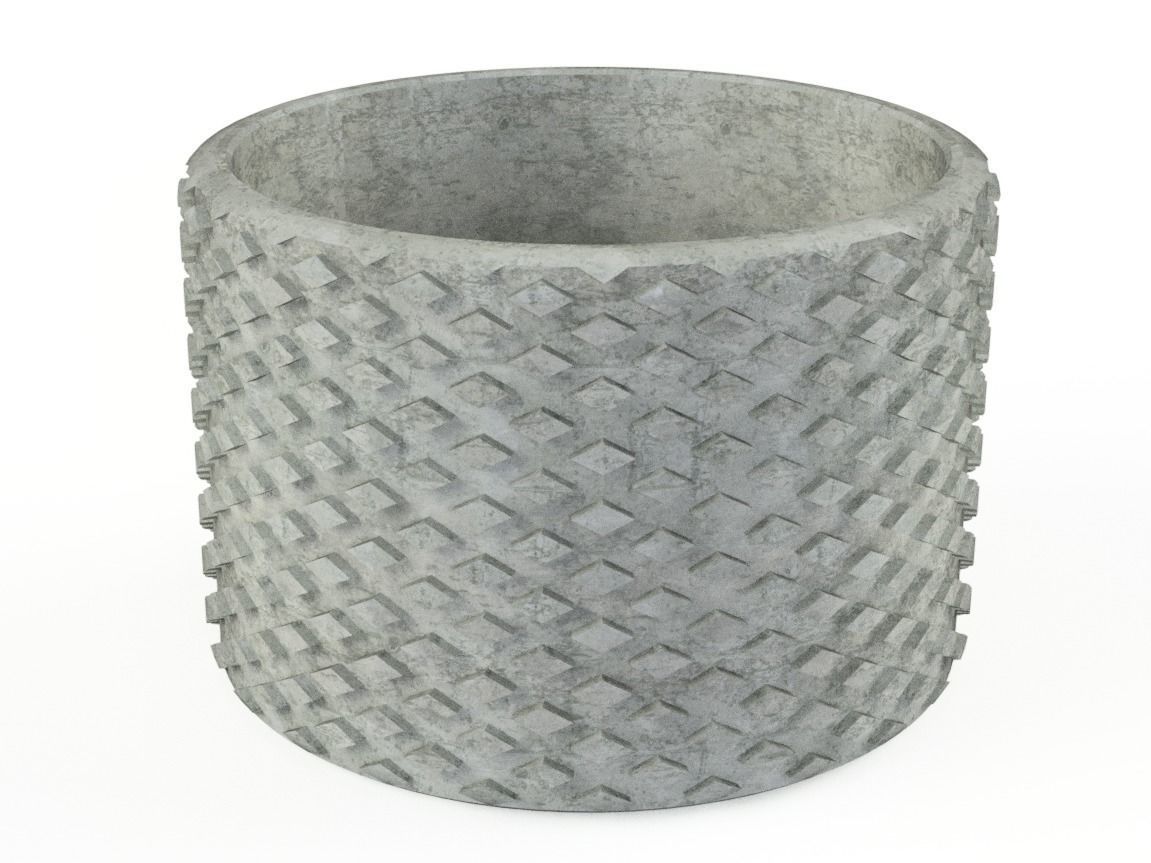 DIAMOND CACTUS PLANTER 3D model 3D printable | CGTrader