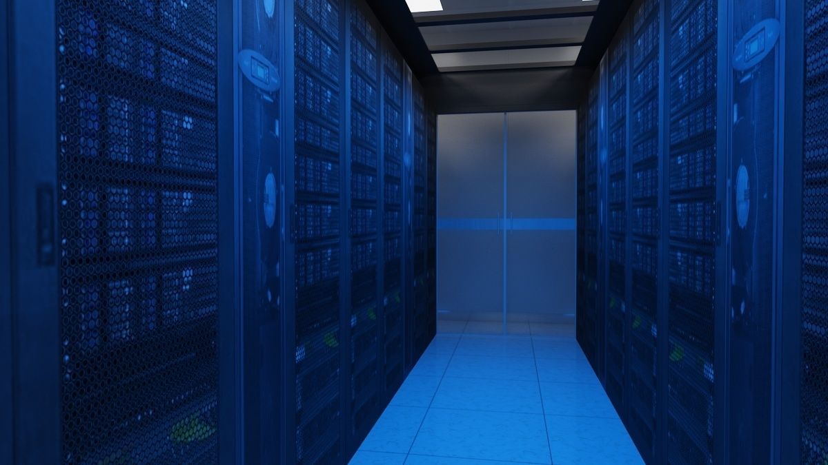 Computer Server Room 3D model | CGTrader