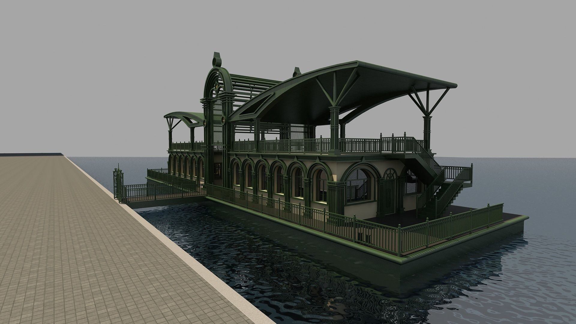 Passenger Terminal 3D model | CGTrader