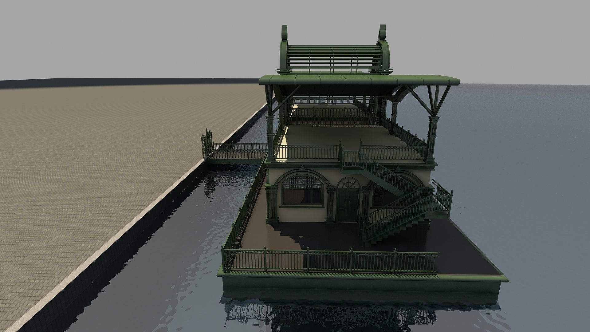 Passenger Terminal 3D model | CGTrader