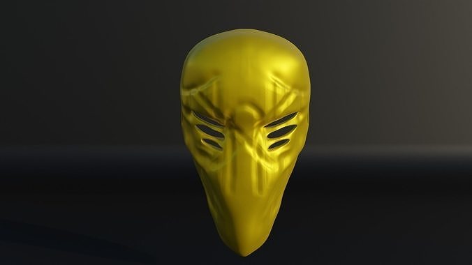 Halloween Horror Cosplay Mask - Costume Mask 3D model 3D printable ...