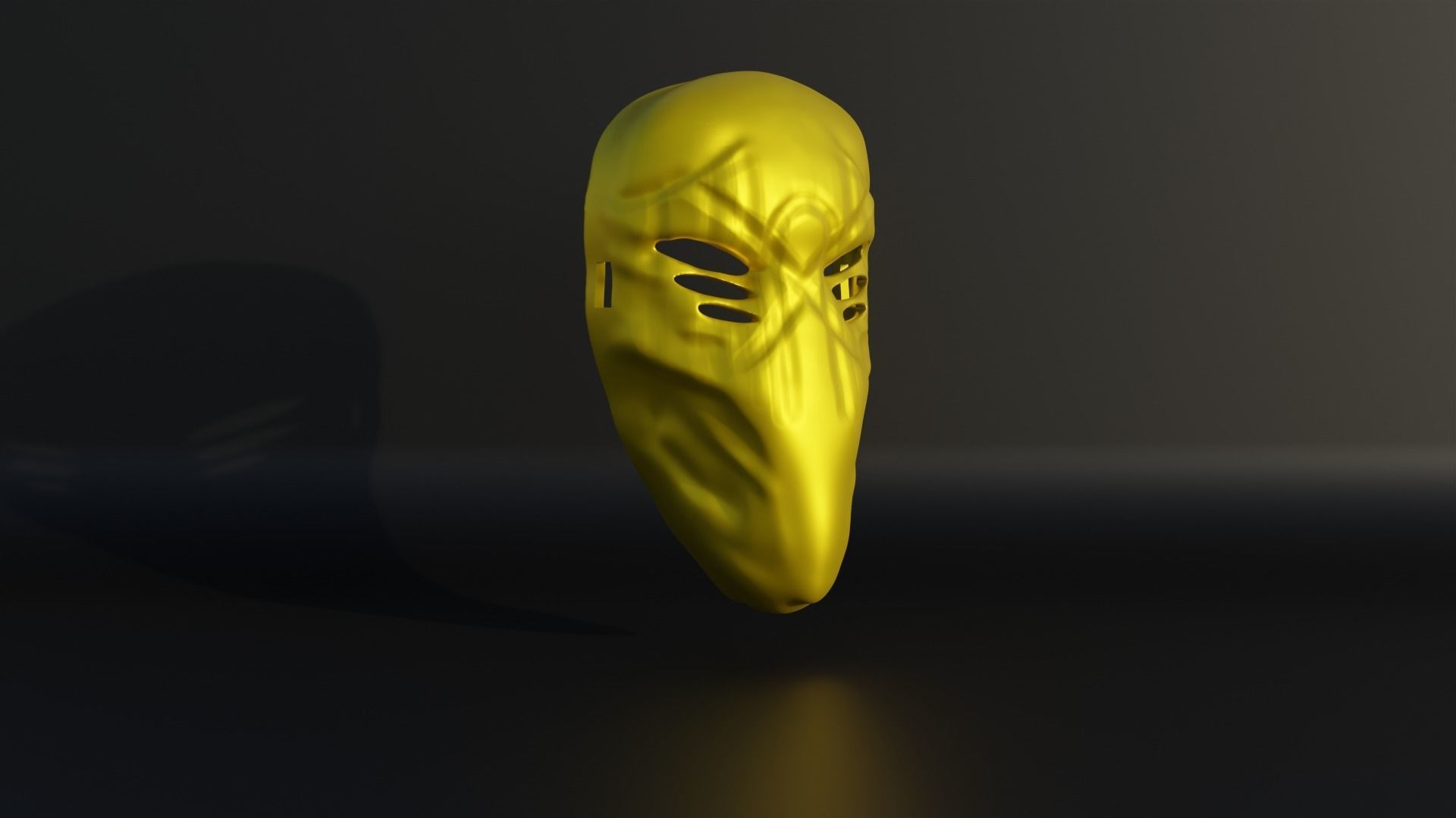 Halloween Horror Cosplay Mask - Costume Mask 3D model 3D printable ...