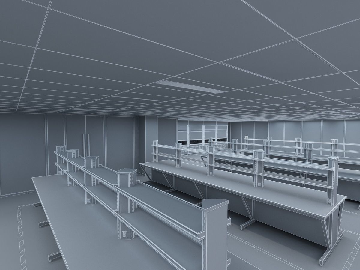 Laboratory 2 3D model | CGTrader