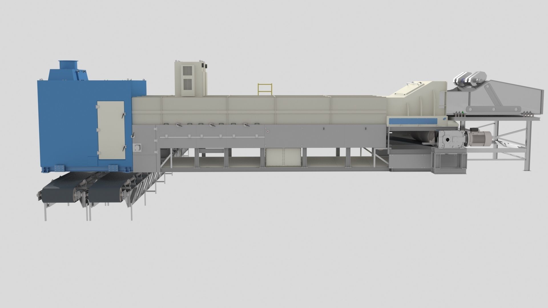Automatic Sorting and Screening Machine 3D model | CGTrader