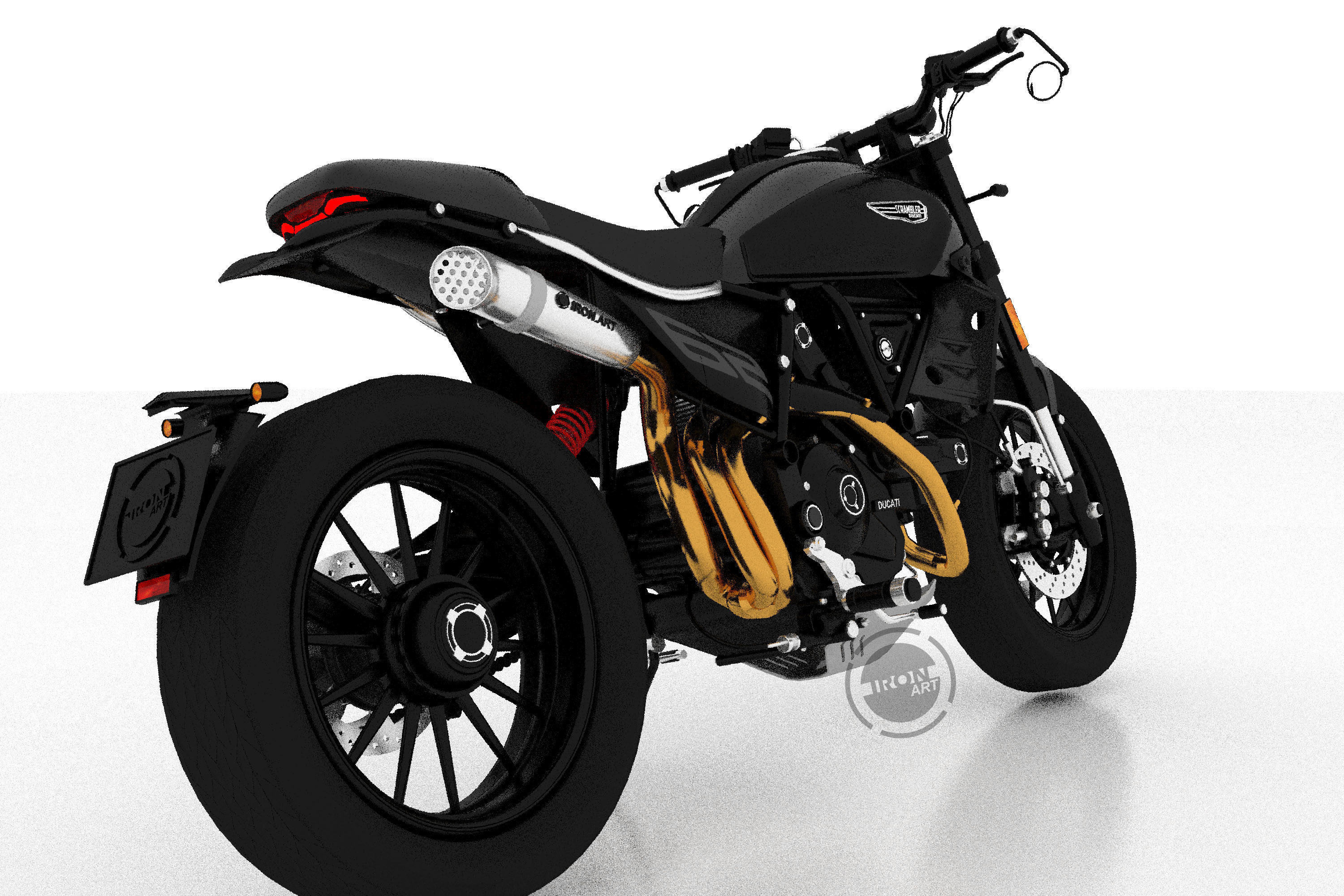 Ducati Scrambler Next Gen 3D model | CGTrader
