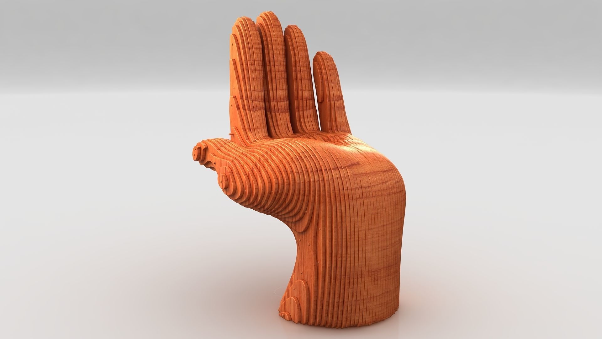 Parametric Hand Models 3D model | CGTrader